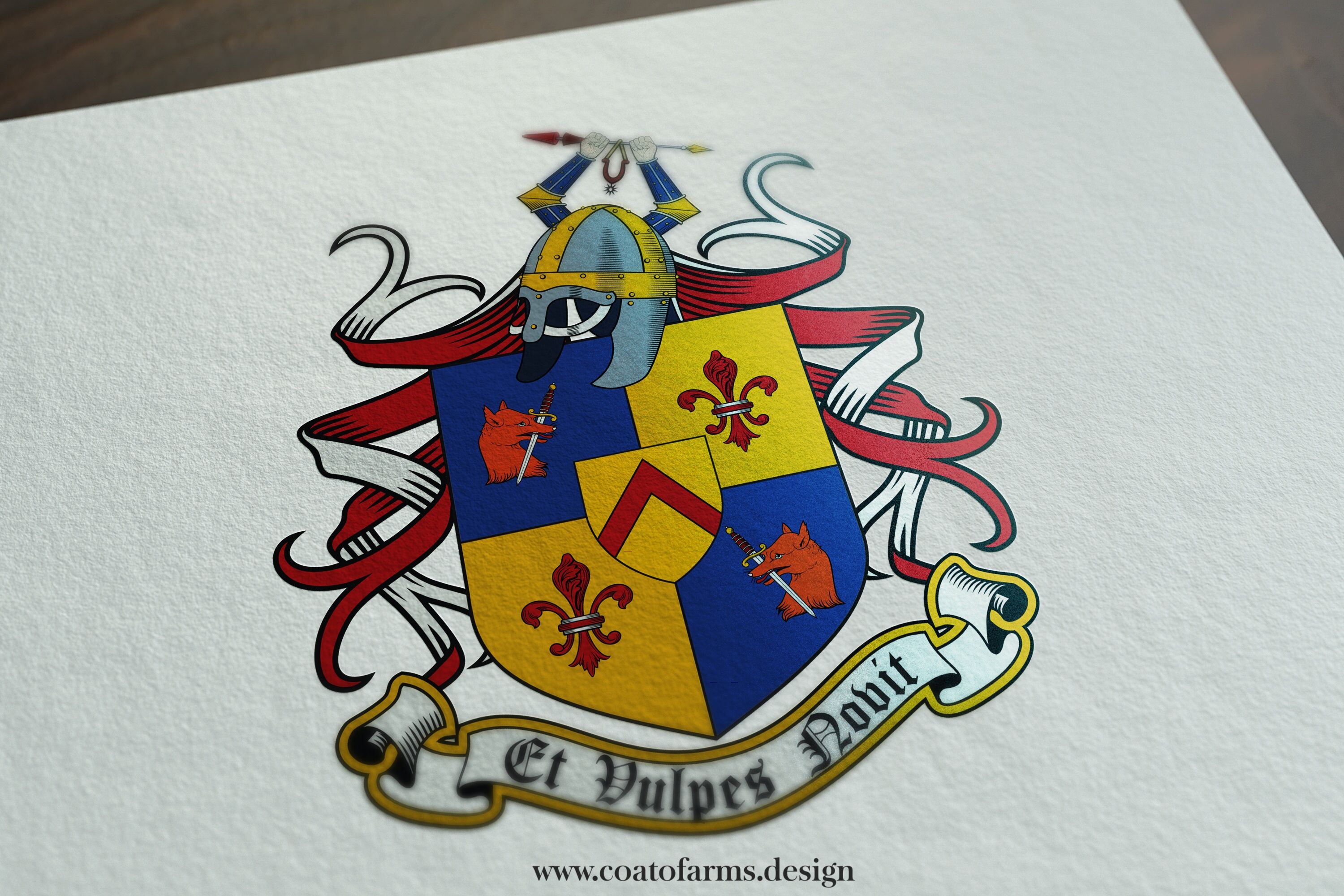 A family crest I designed for Stafford family from the USA - Custom ...