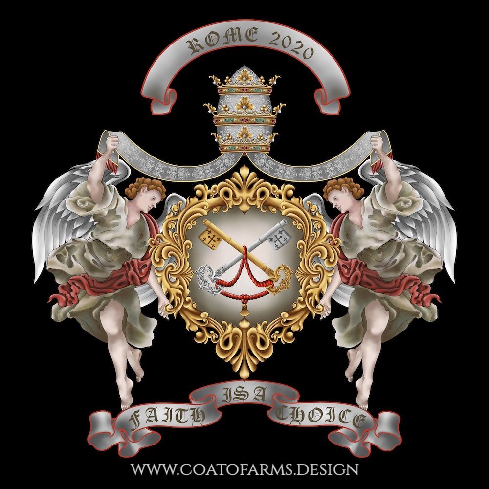 Ministerial seal or coat of arms (emblem) I designed for a client from ...